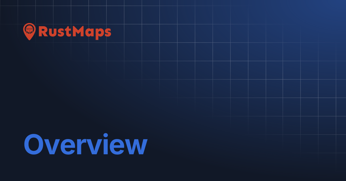 Overview | RustMaps